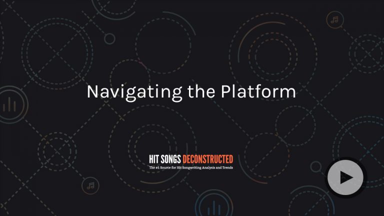 Navigating the Platform | HitSongsDeconstructed.com